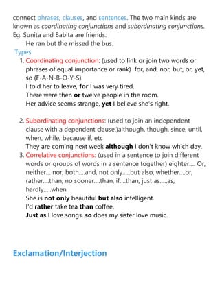 Word classes / Part of speech | PDF