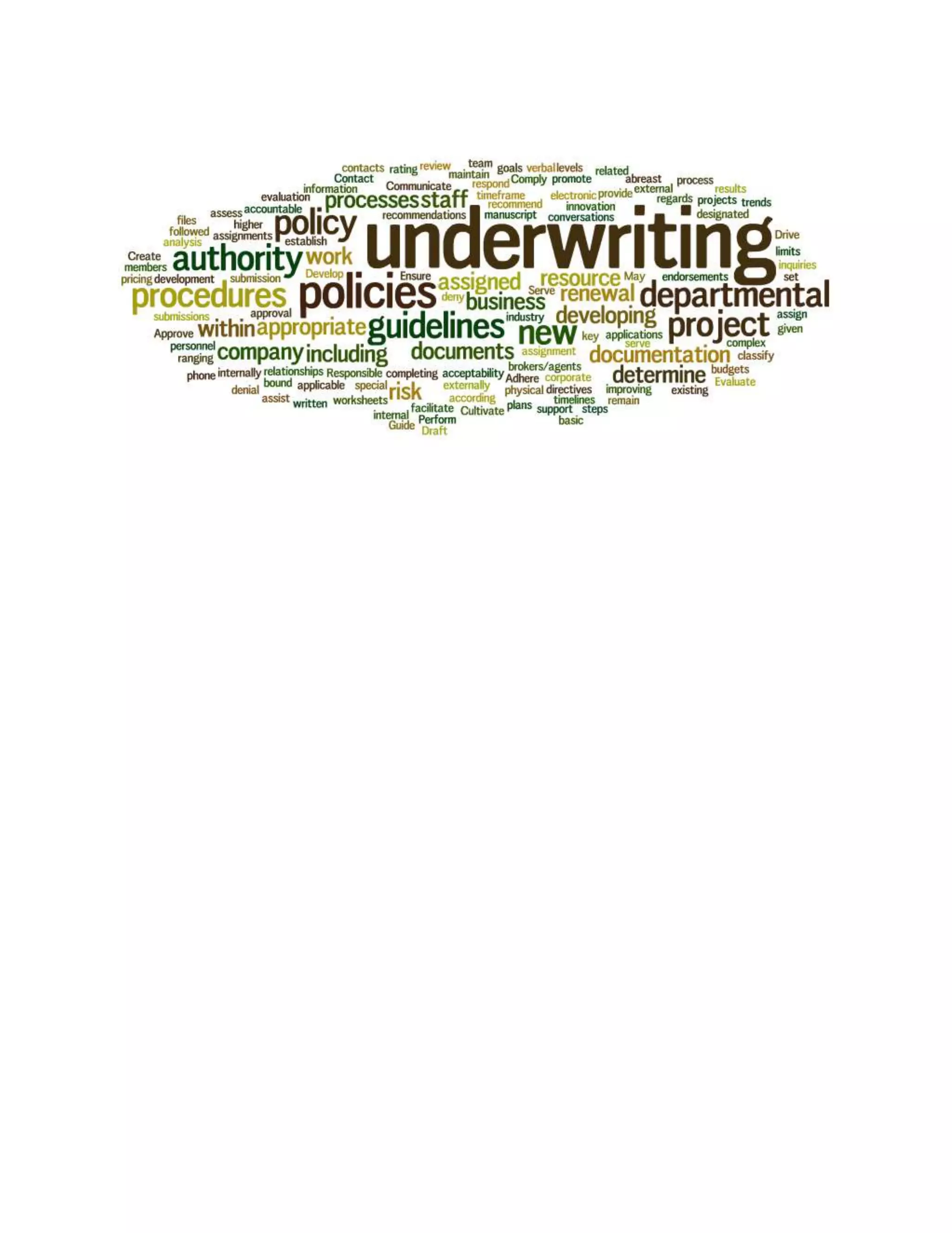 Word Cloud Underwriting Sample | DOCX