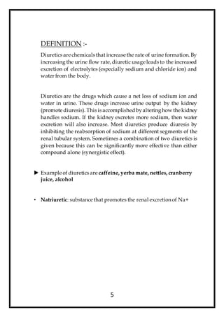 Word copy diuretics | DOCX