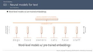 Word embeddings | PDF