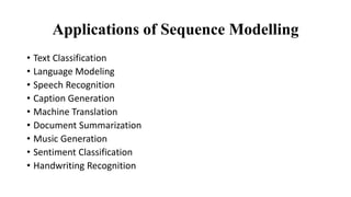 Word embeddings, RNN, GRU and LSTM | PPTX
