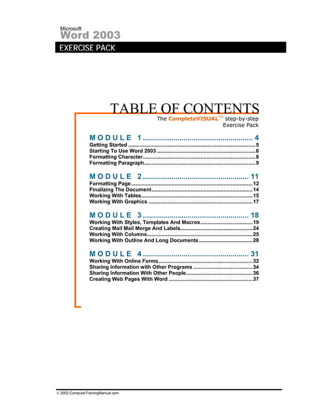 Word exercises (1) | PDF