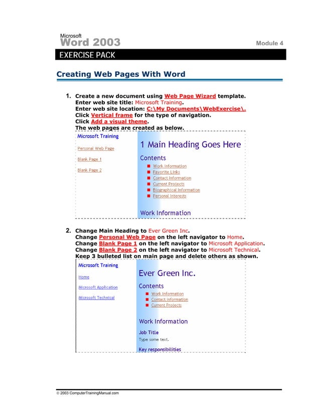 Word exercises (1) | PDF