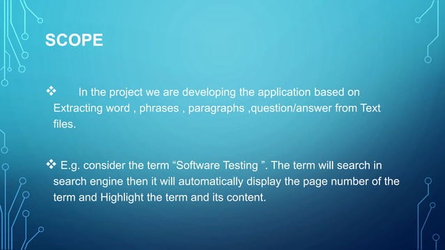 Word extraction | PPT