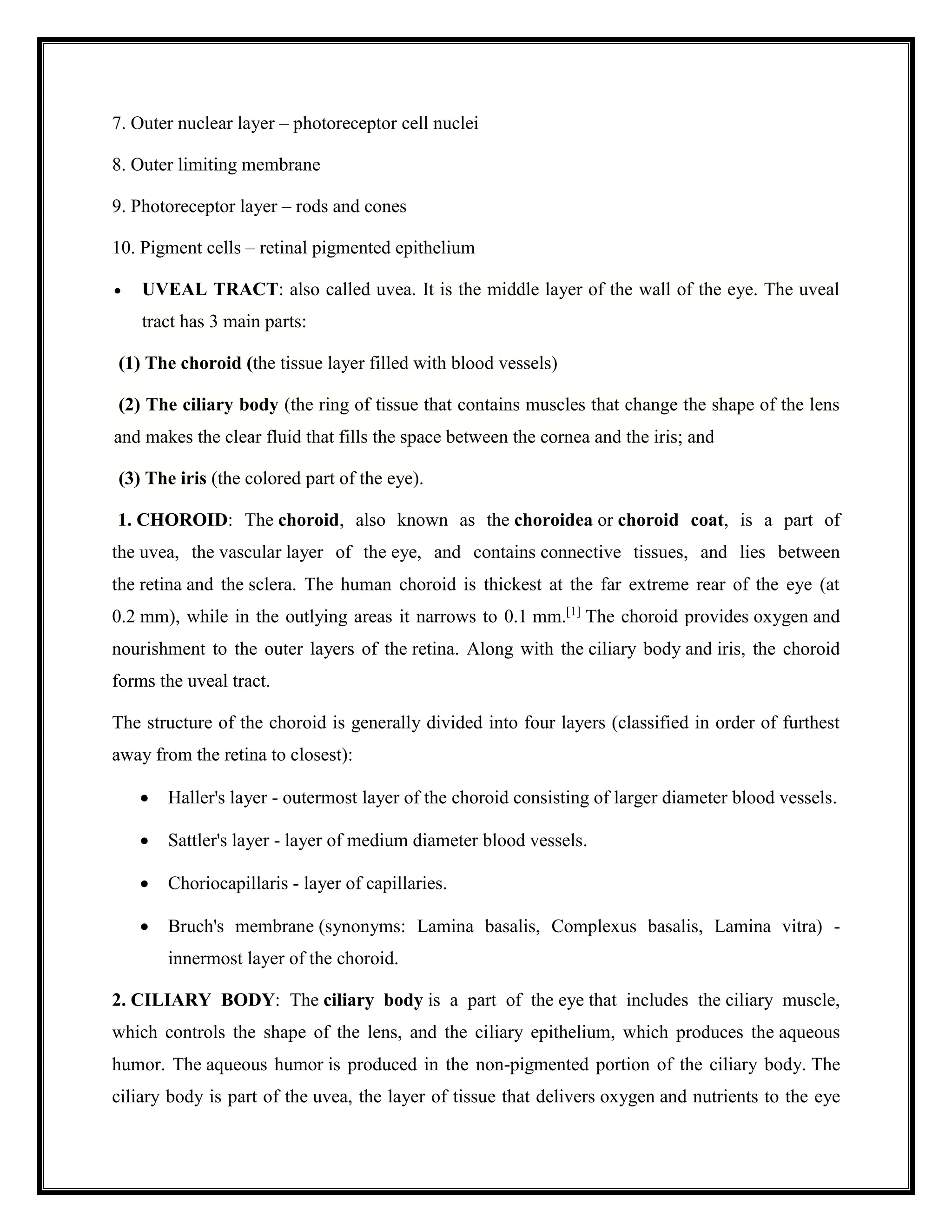 Anatomy of Eye by radhika kulvi, M.Sc nursing | DOCX