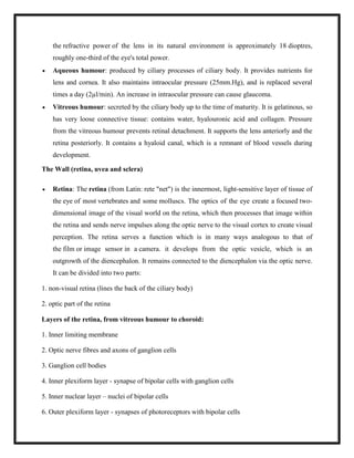 Anatomy of Eye by radhika kulvi, M.Sc nursing | DOCX
