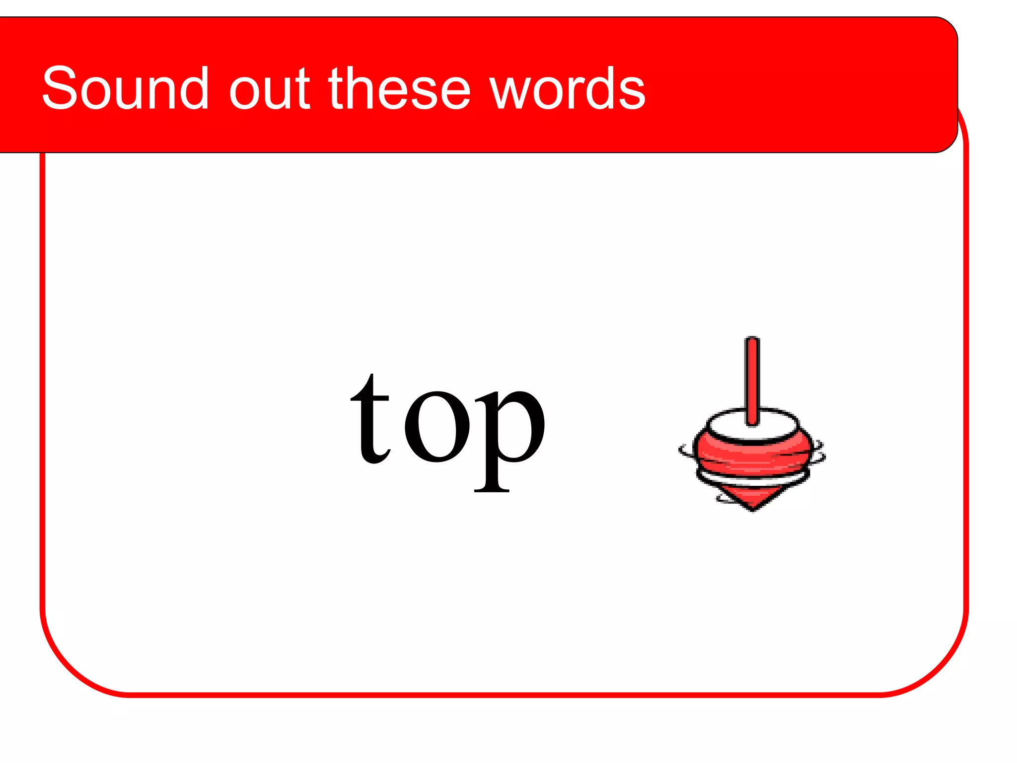 Word Families | PPT