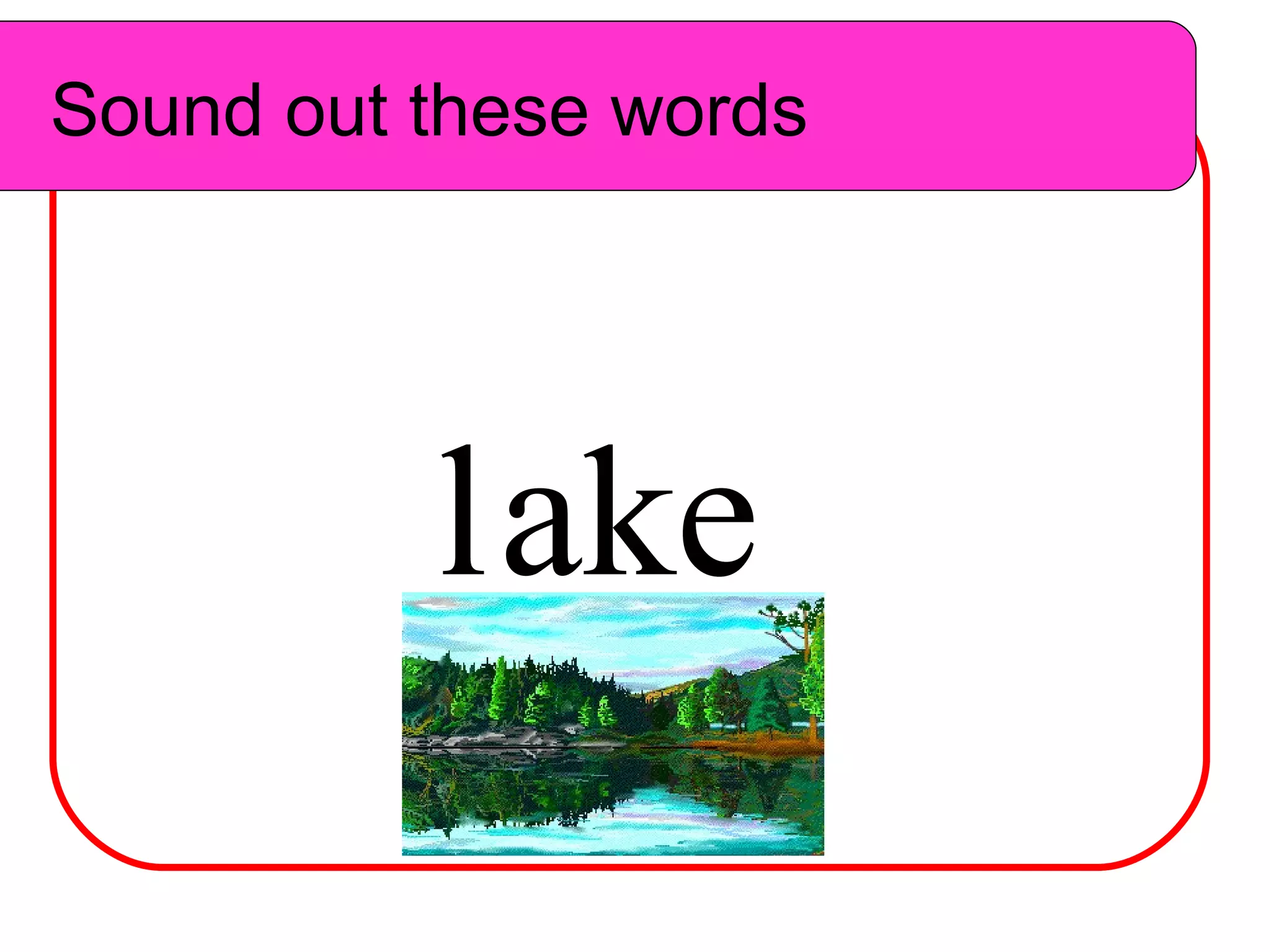Word Families | PPT