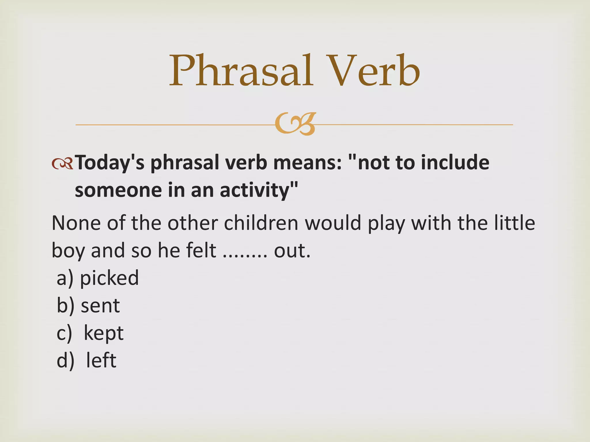 Use of English exercises Upper Intermediate ESL | PPTX