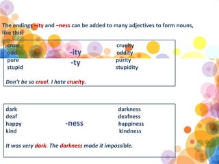 Word formation in English | PPT