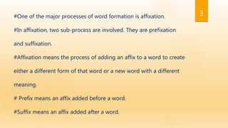 Word formation | PPT