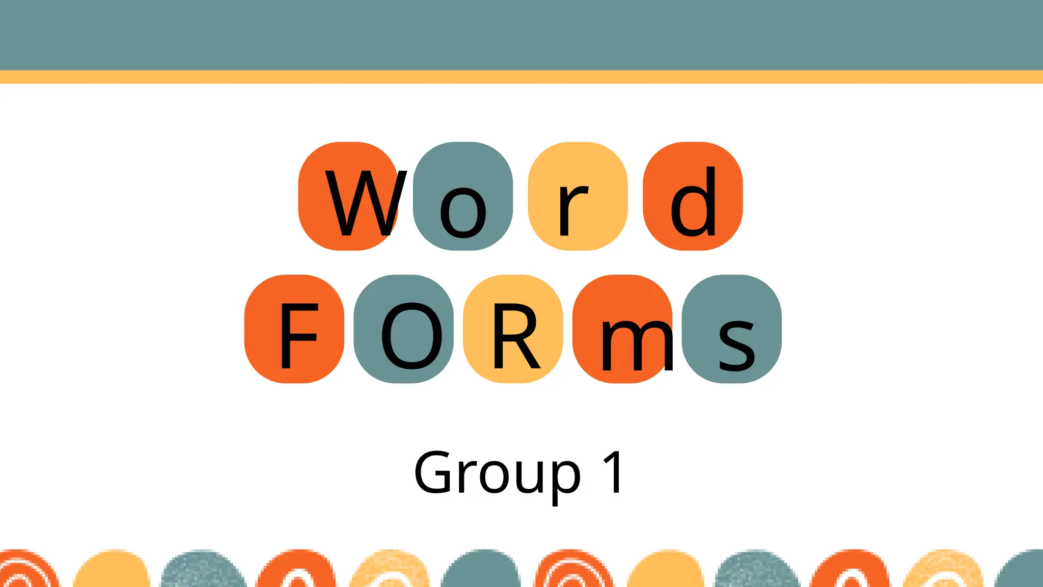 Word forms for sophomore In English Major | PPTX