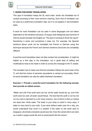 word for word and literal Tansl..docx | Science