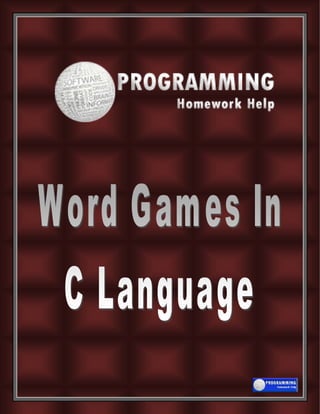 Word games in c | PDF
