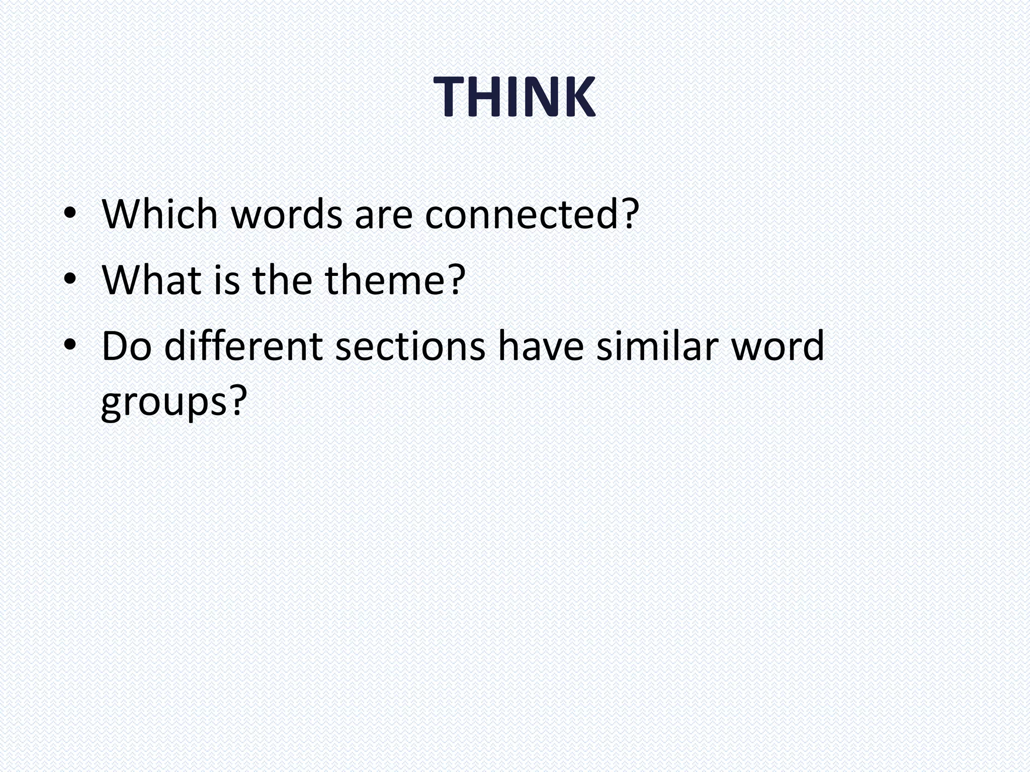 Word groups | PPTX