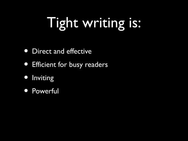 Wordiness wordy writing | PPT