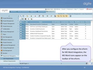 Digite - MS Word Integration | PPT