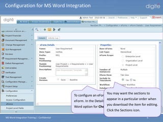 Digite - MS Word Integration | PPT