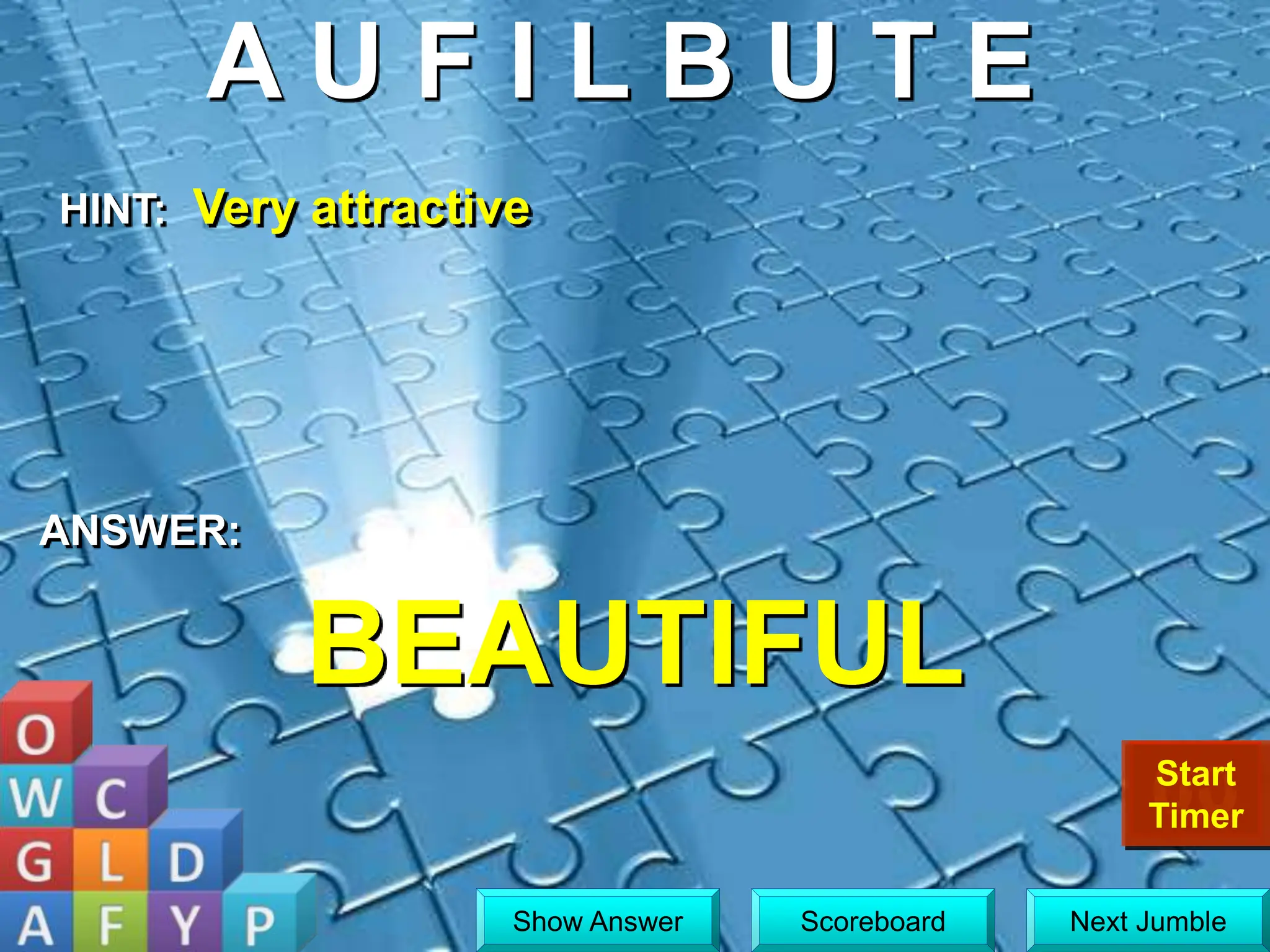 WordJumbleGame.ppt
