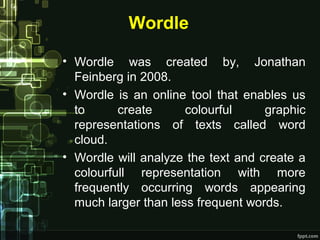 Wordle | PPT | Internet | Computing
