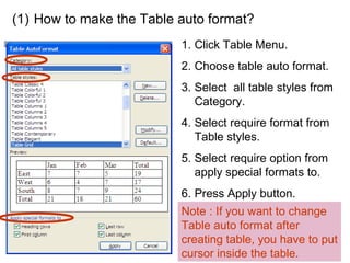 Word lecture 3 | PPT