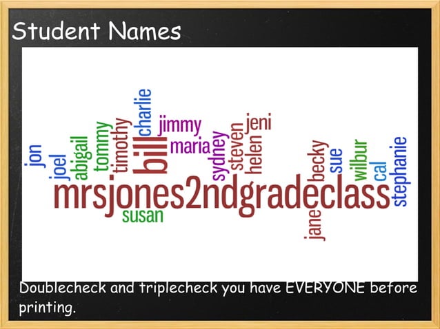 Wordle in the Classroom | PPT
