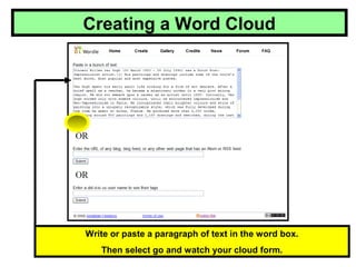 Wordle presentation updated | PPT