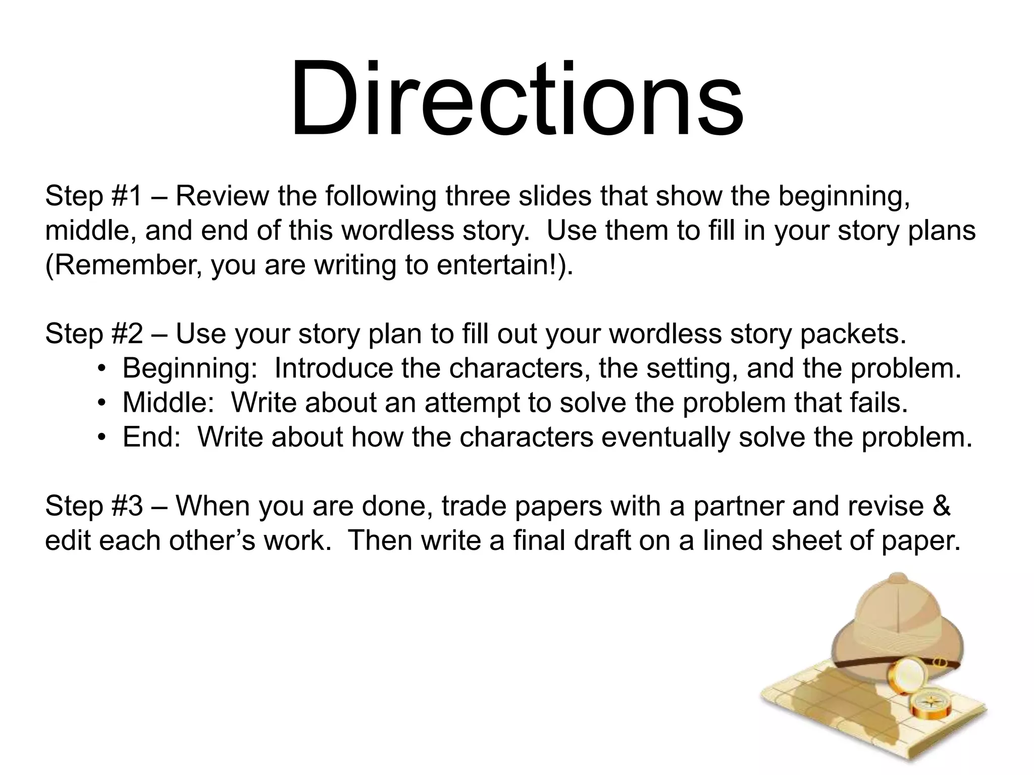 Wordless story | PPTX