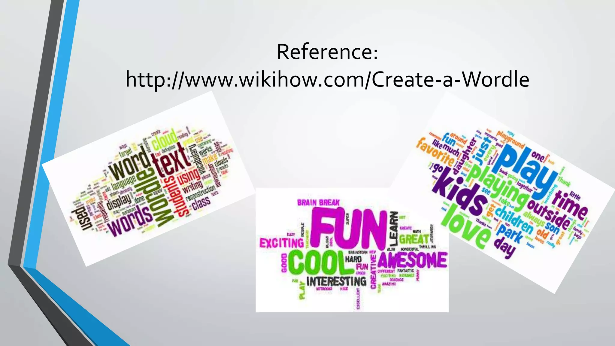 Wordle walkthrough | PPTX