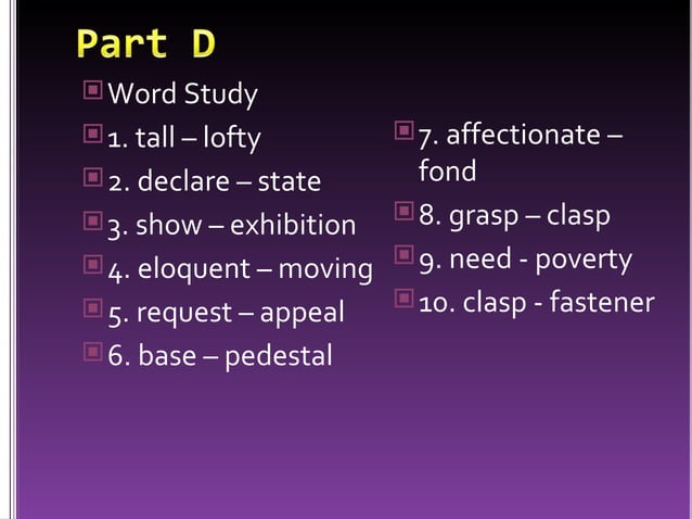 Wordly wise lesson 1 | PPT