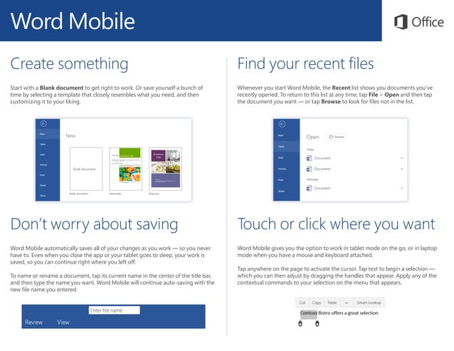 Microsoft Word Mobile | PPT