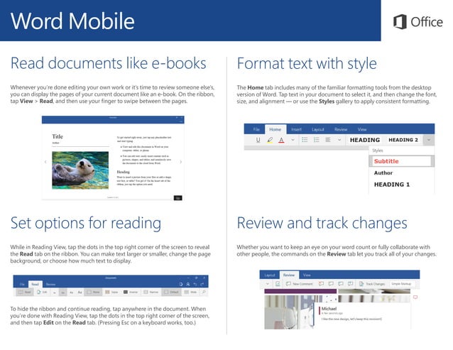 Microsoft Word Mobile | PPT