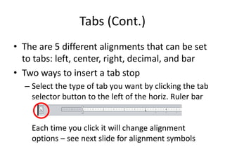 Word module 3 power point | PPTX