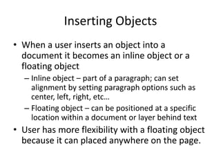 Word module 3 power point | PPTX