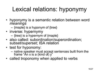 Word Net | PPT | Search | Internet