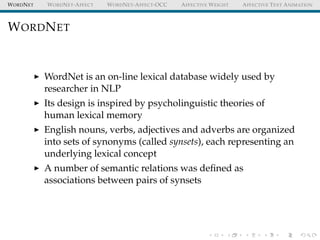 Wordnet affect-071116 | PDF