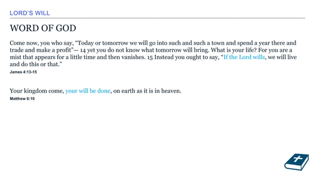 Word of God, Ultimate truth of the Scripture | PPT