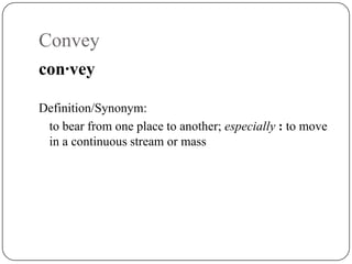 Word of the day | PPT