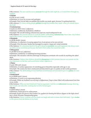 Word of the day | PDF