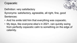 Word of the day | PPT