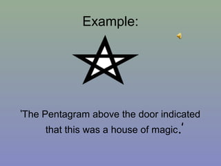 T4 Word of the week 5 pentagram | PPT