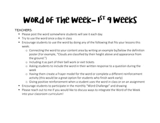 Word of the Week | PDF