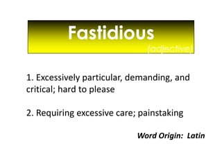 Word Of The Week (Wow) | PPT