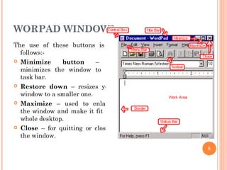 Word pad | PPT