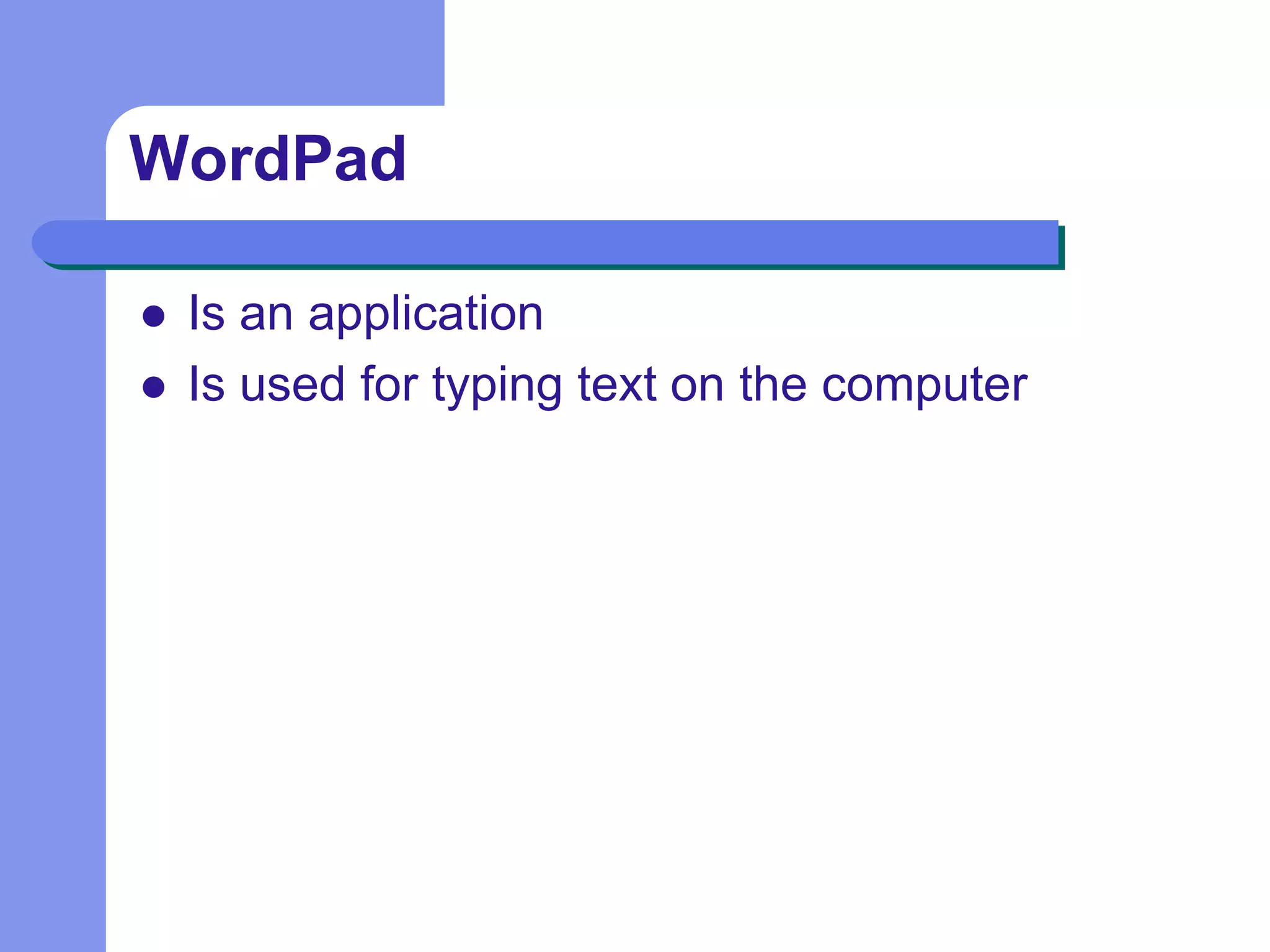 Wordpad | PPTX