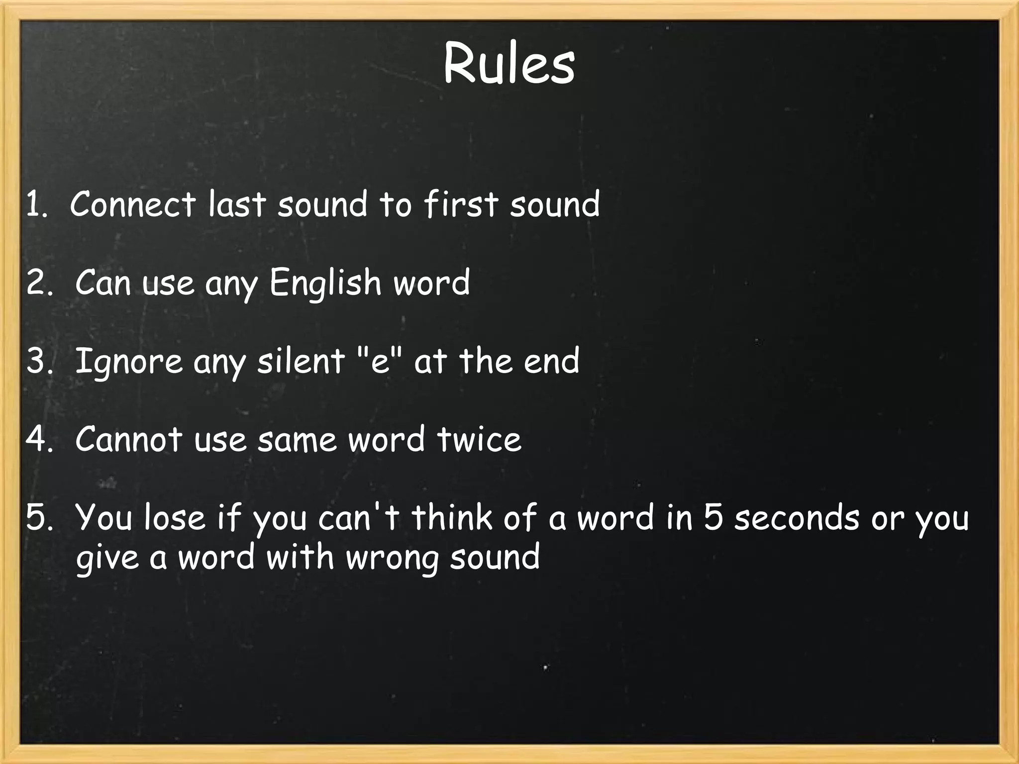 Word Ping Pong | PPT