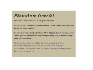 Word power made easy 25 words | PPTX