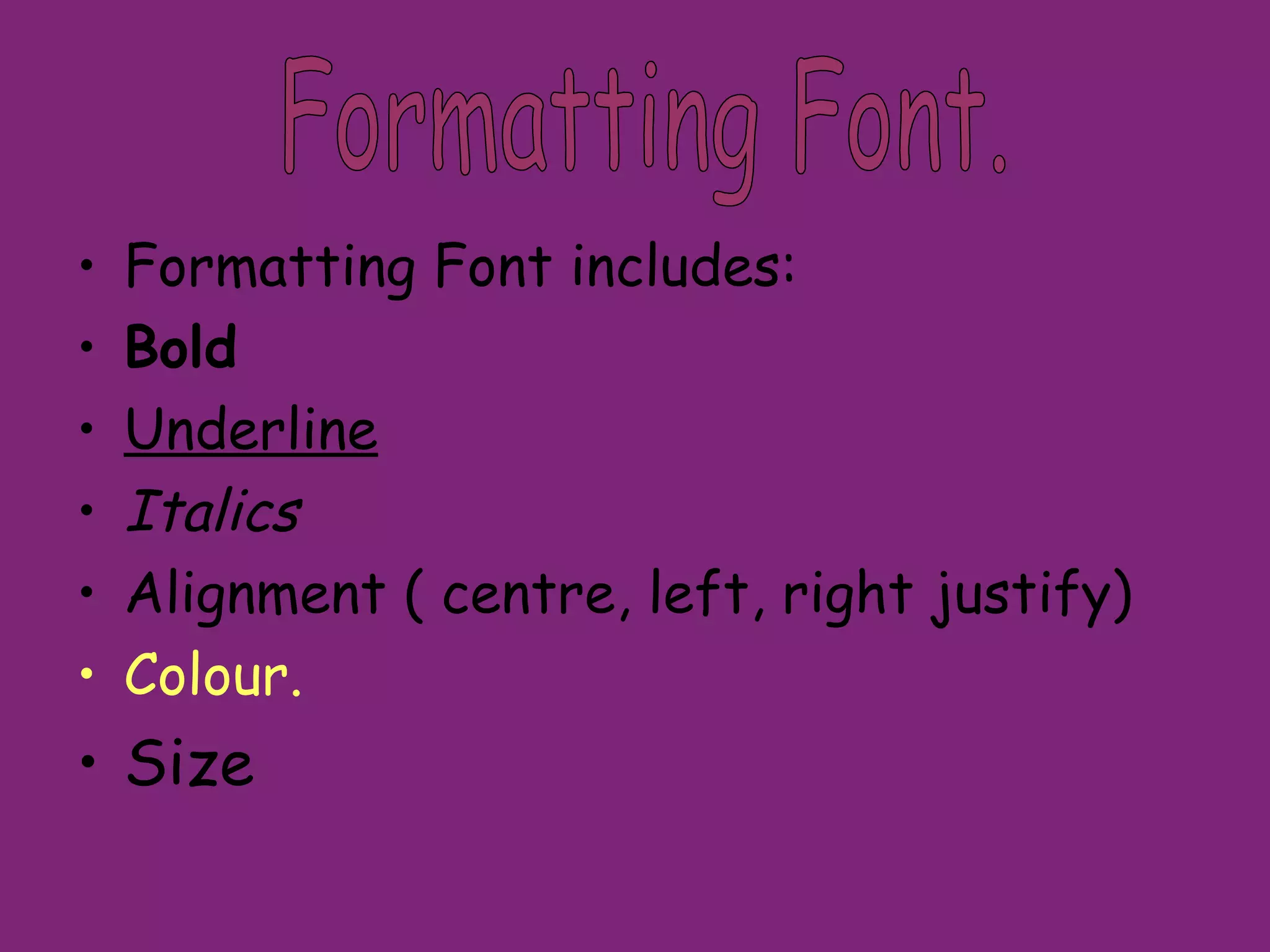Word Processing | PPT