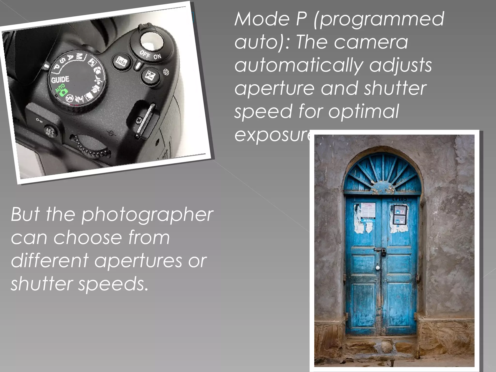 The Camera Modes | PPT