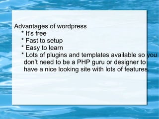 Wordpress | ODP